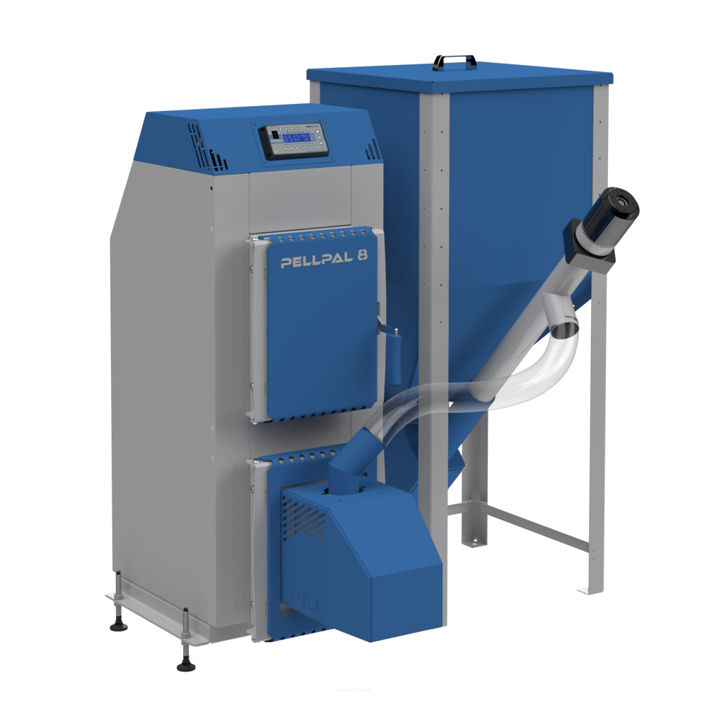 Kocioł na pellet PELLPAL o mocy 8 kW - Domer